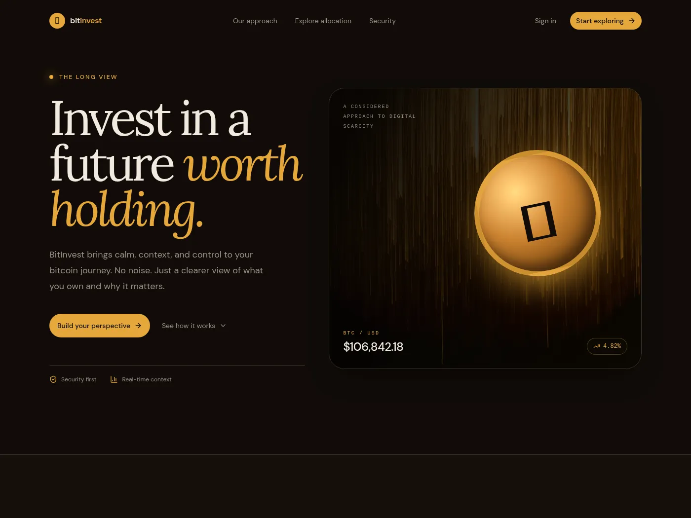 BitInvest Portal