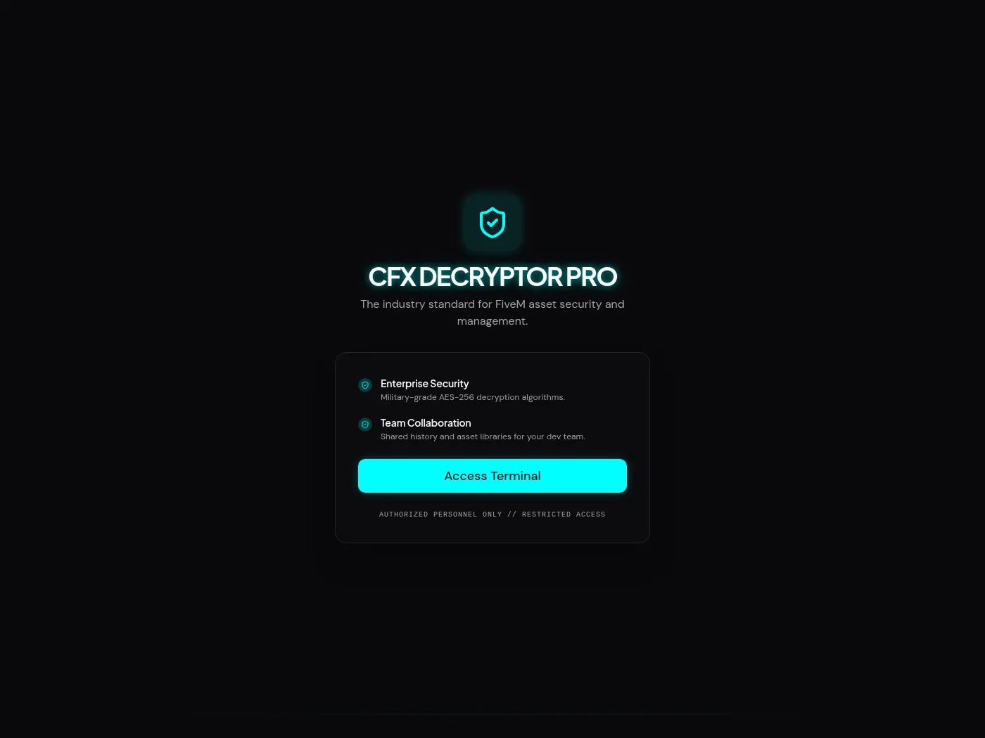 CFX Decryptor Pro