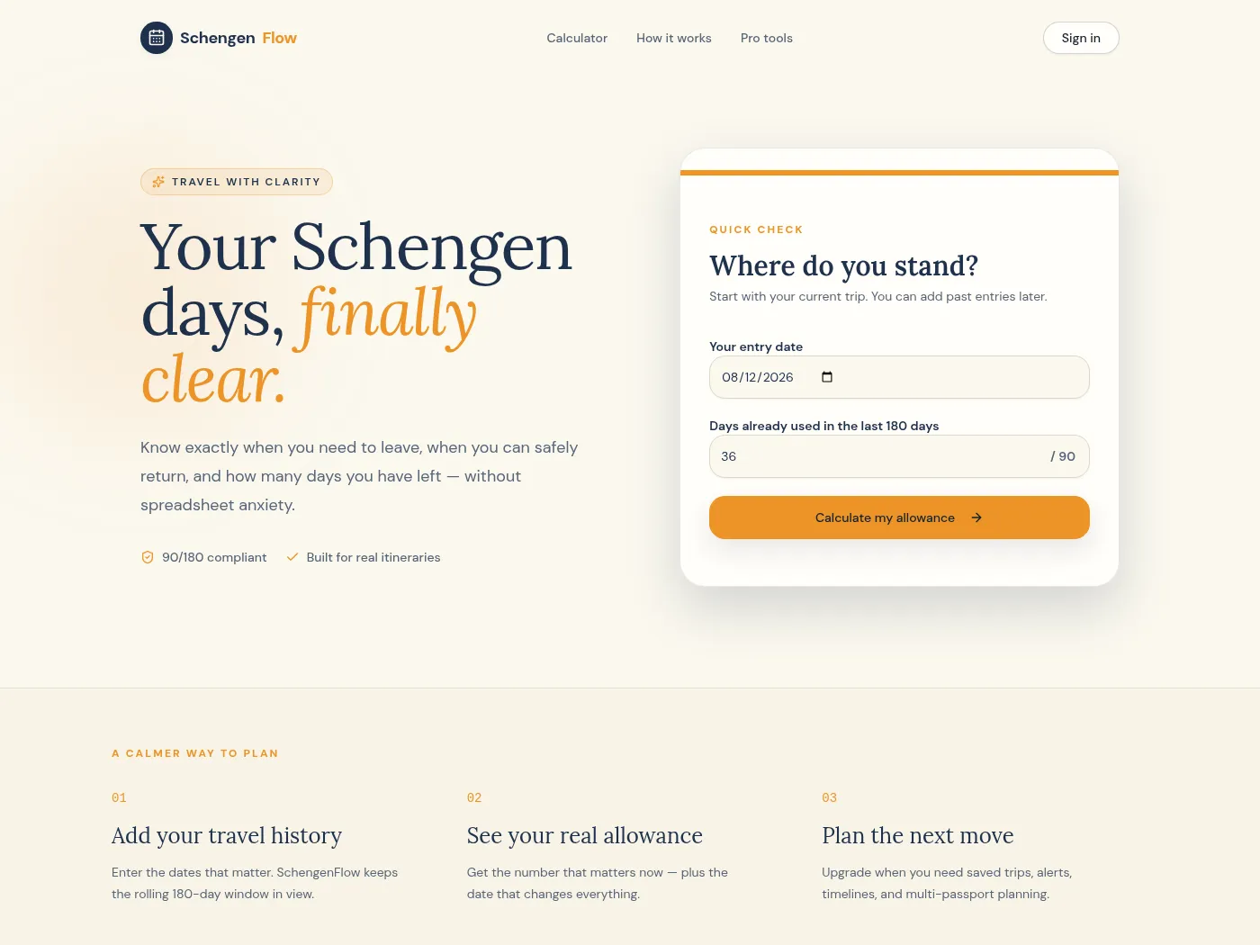 SchengenFlow