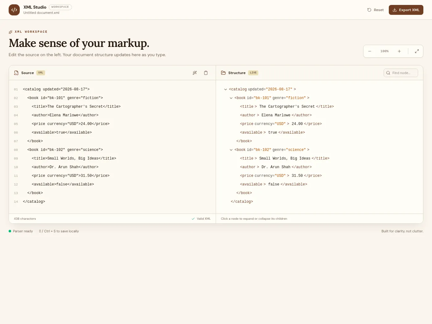 XML Visualizer