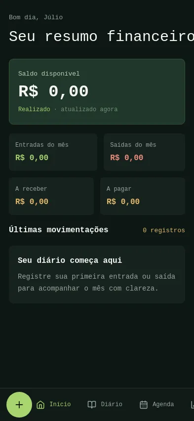 Meu Diário Financeiro