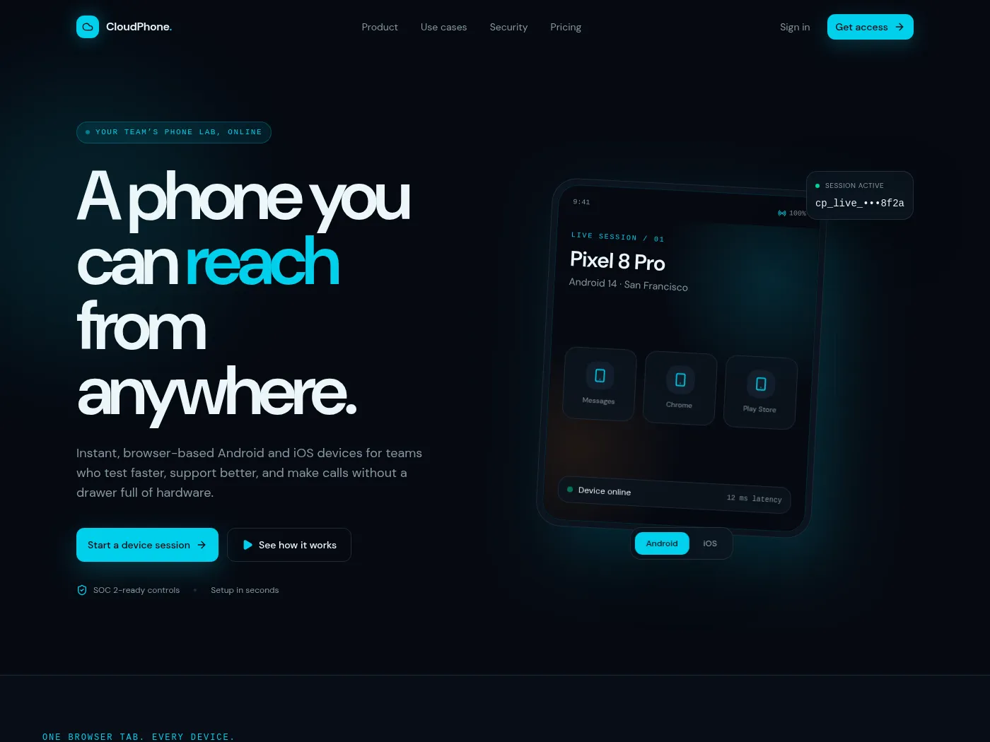 CloudPhone Access