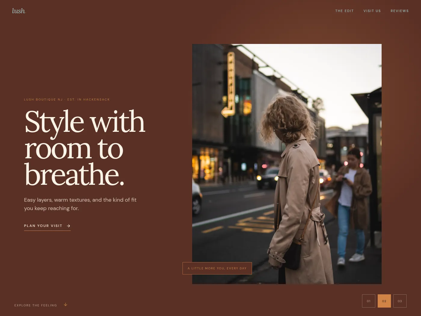 Lush Boutique Web Presence