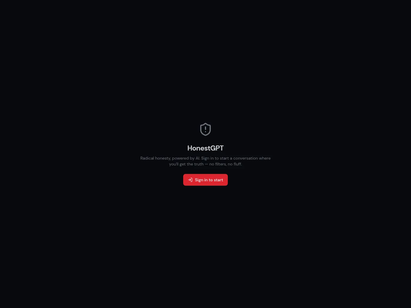 HonestGPT Chatbot