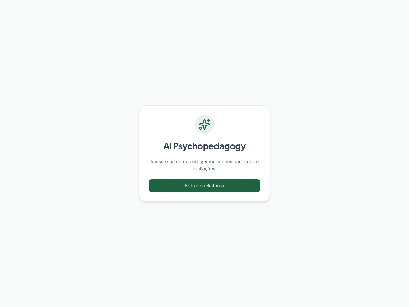 AI Psychopedagogy Assistant