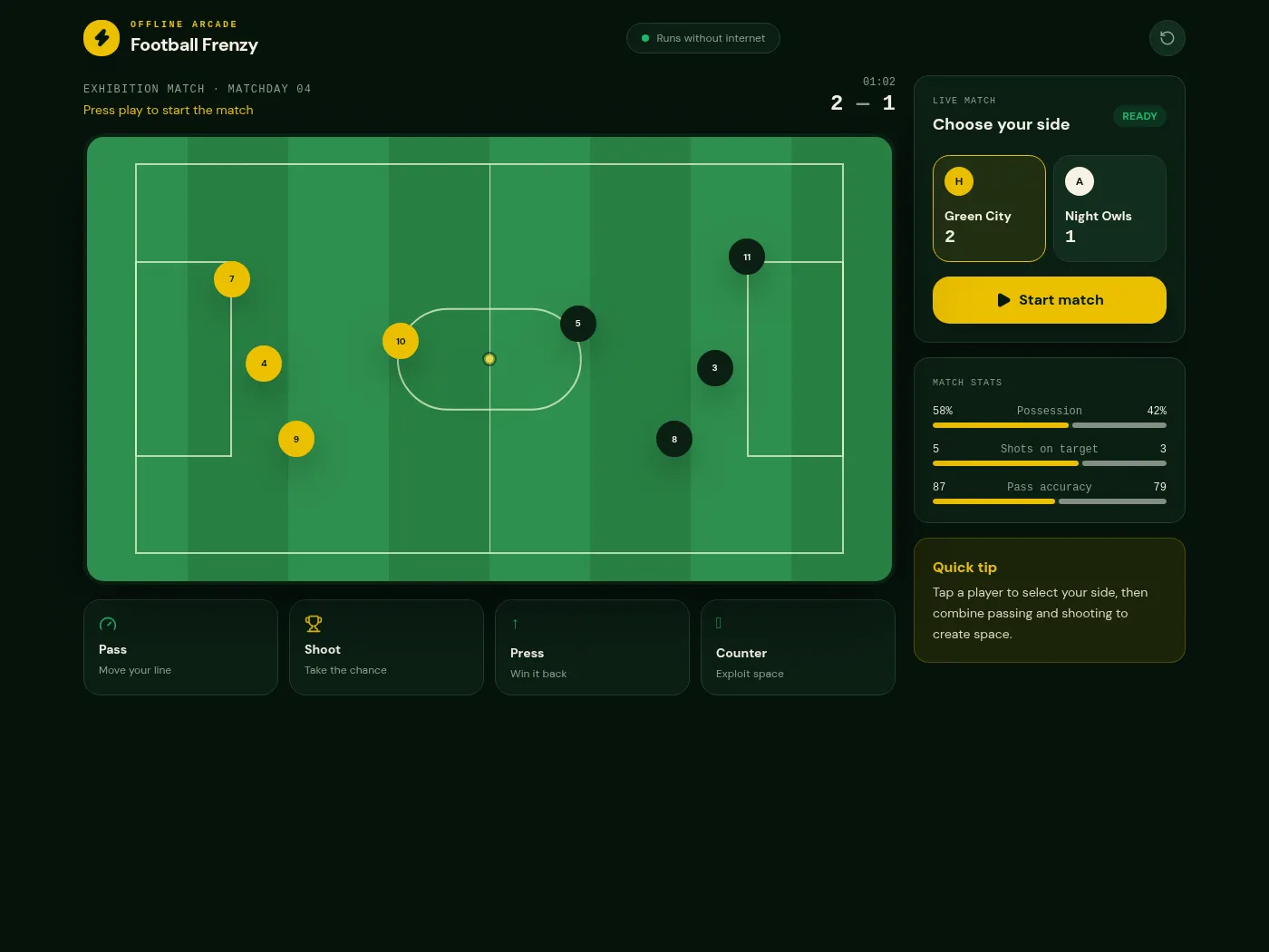 Offline Football Frenzy