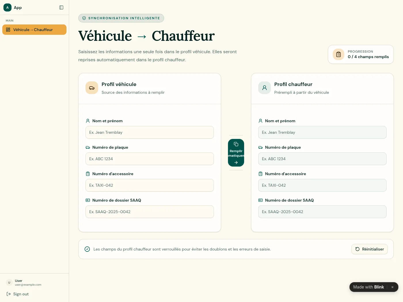 Profile AutoSync Taxi