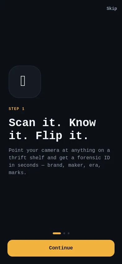 FlipGenius — AI Reseller App