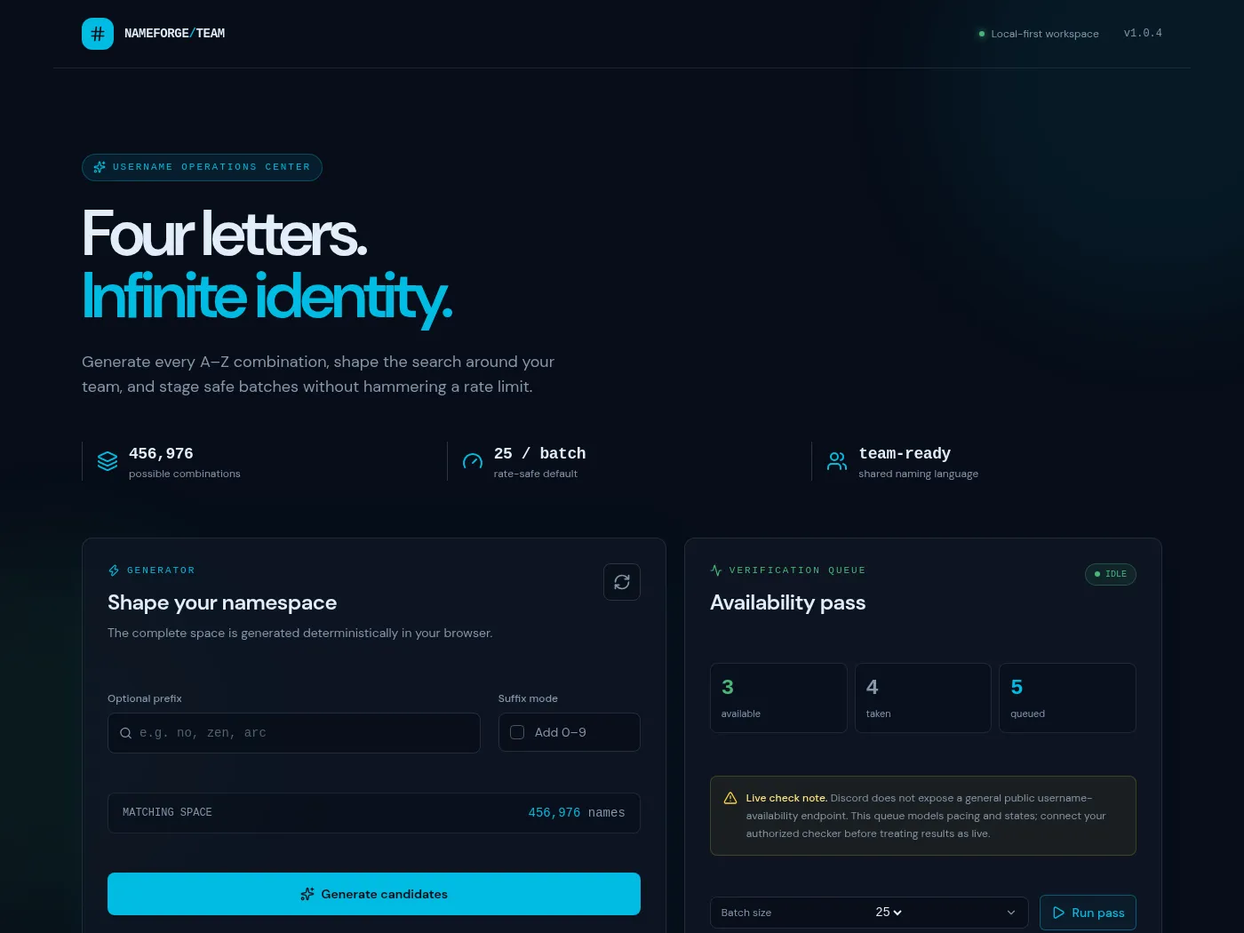 Discord Name Generator