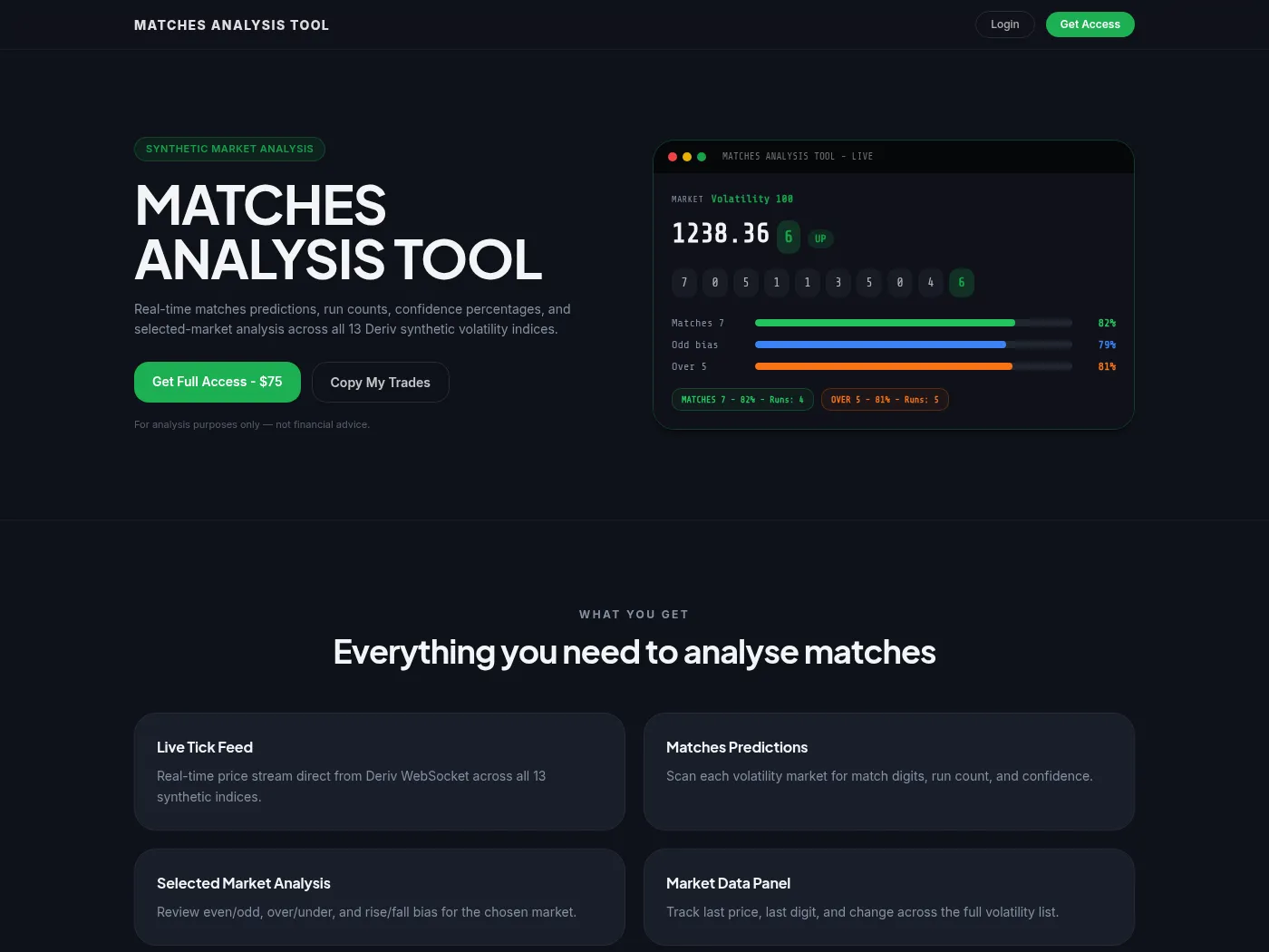 DigitMatch Analyzer
