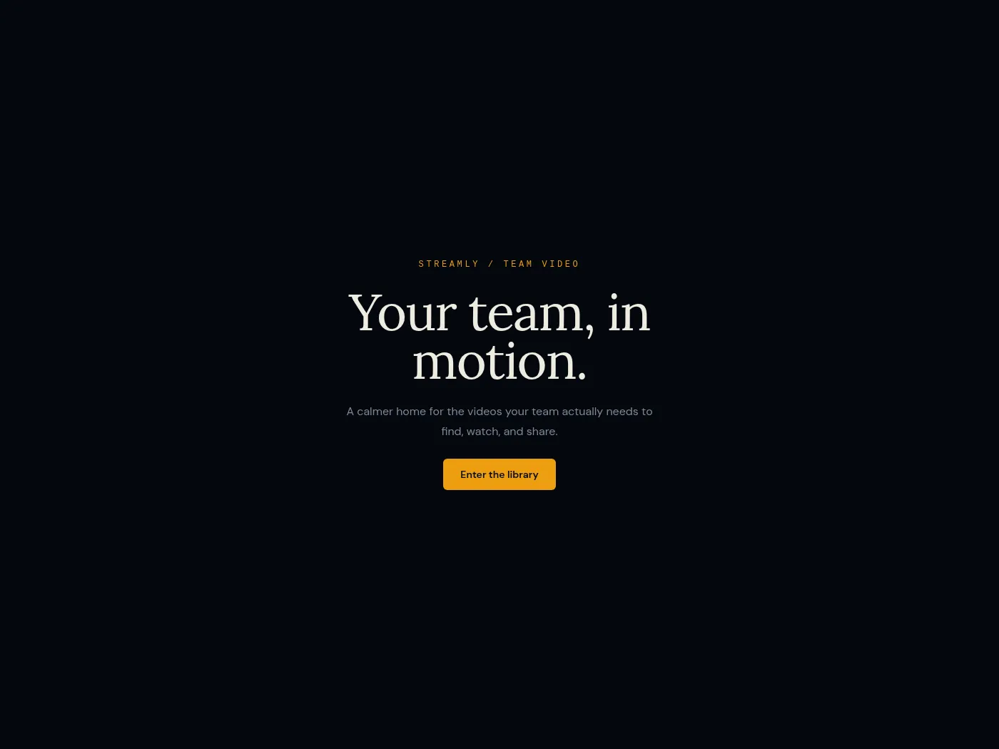 Streamly