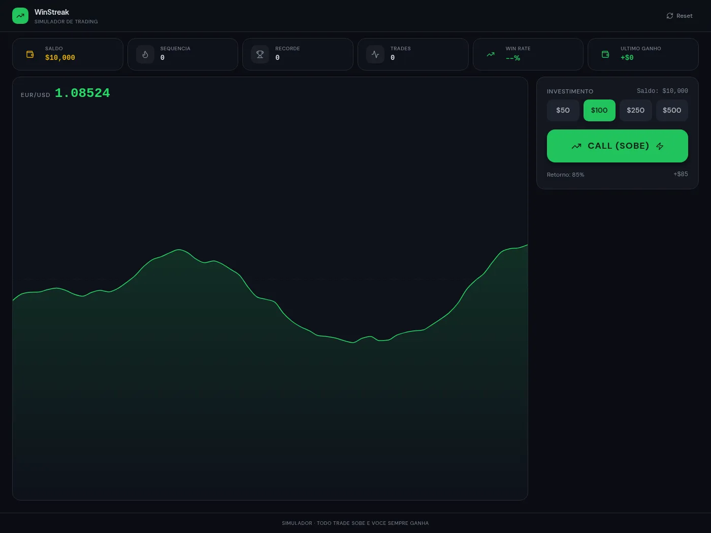 WinStreak Simulator