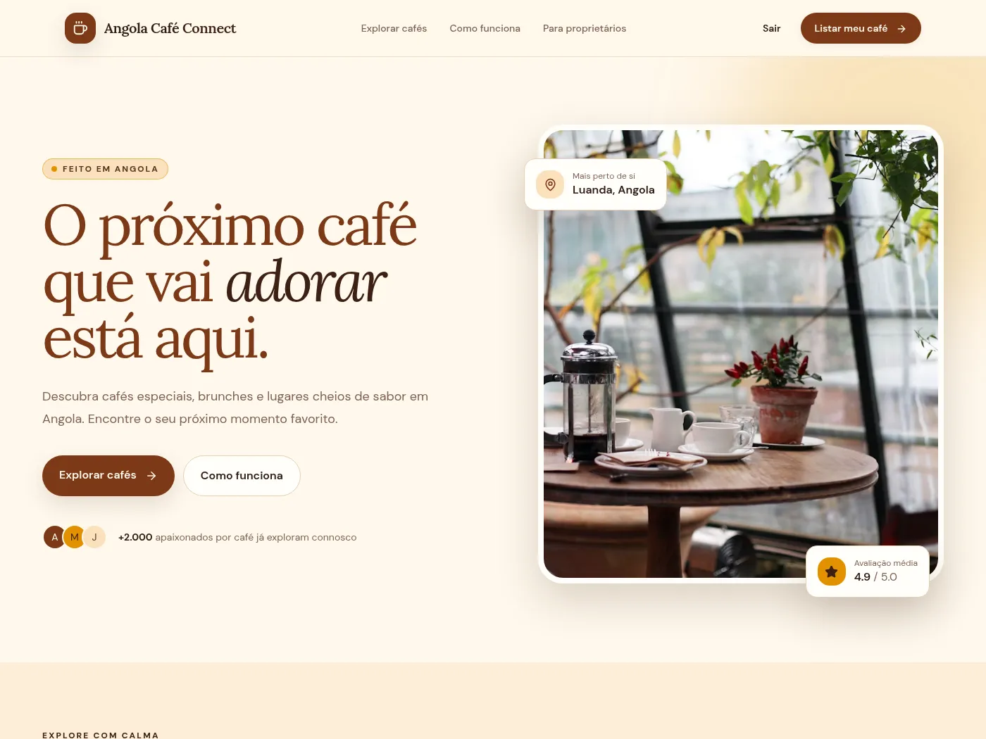 Angola Café Connect