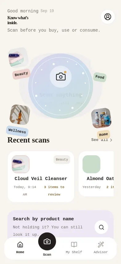 AbsorbScan Home Magic