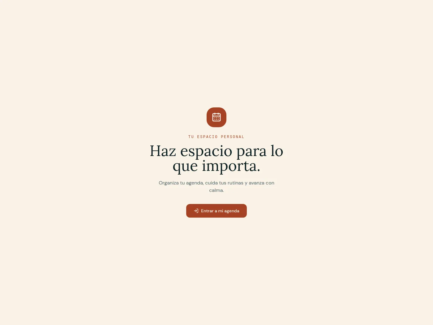 Agenda y Rutinas Pro