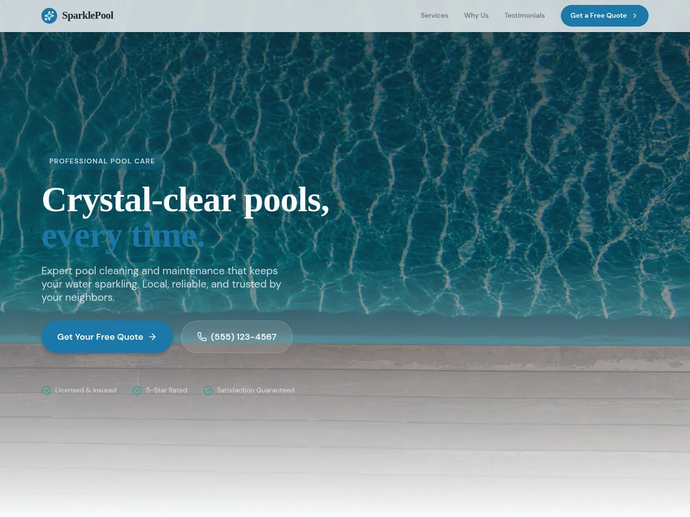 SparklePool Website