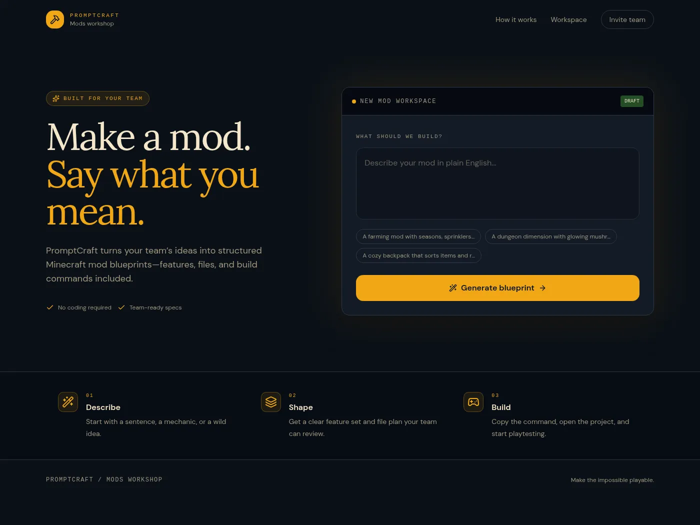 PromptCraft Mods