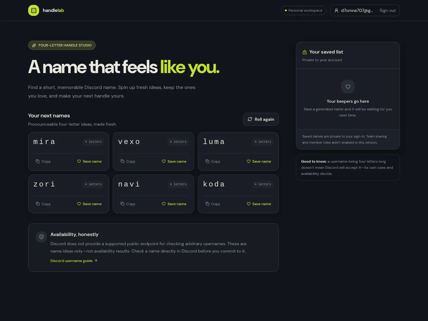 Discord Name Scanner