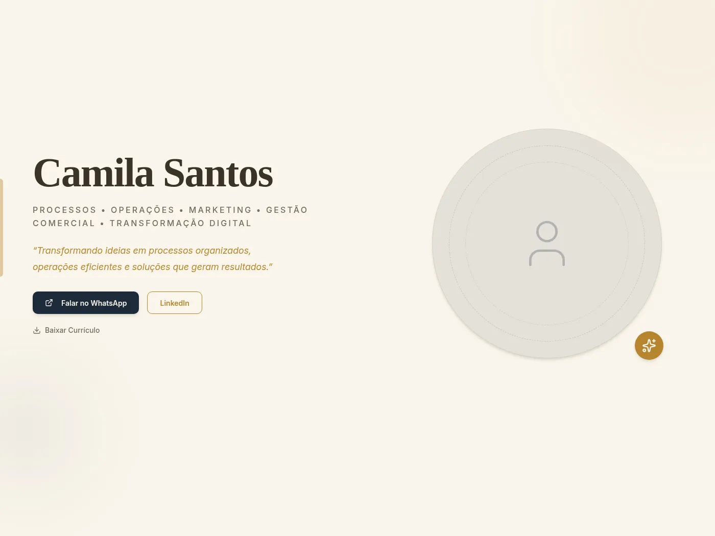 Camila Santos Pro Portfolio