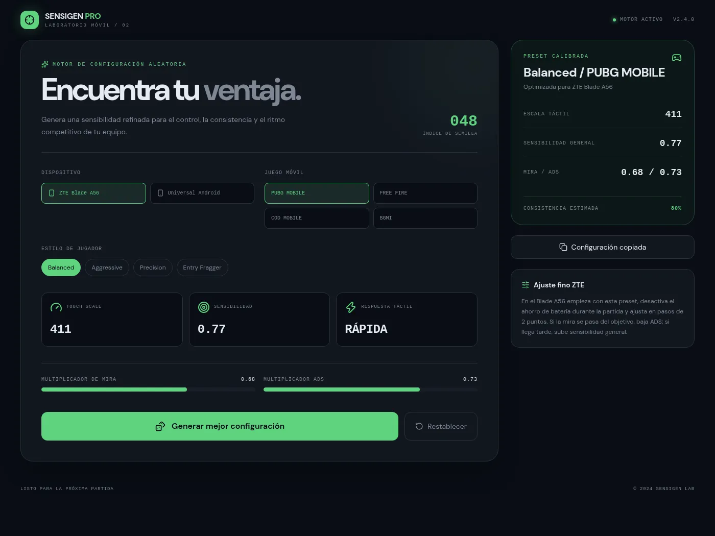 SensiGen Pro