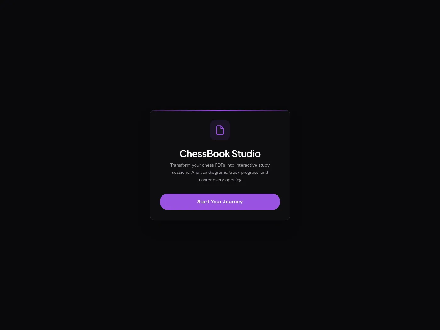 ChessBook Studio