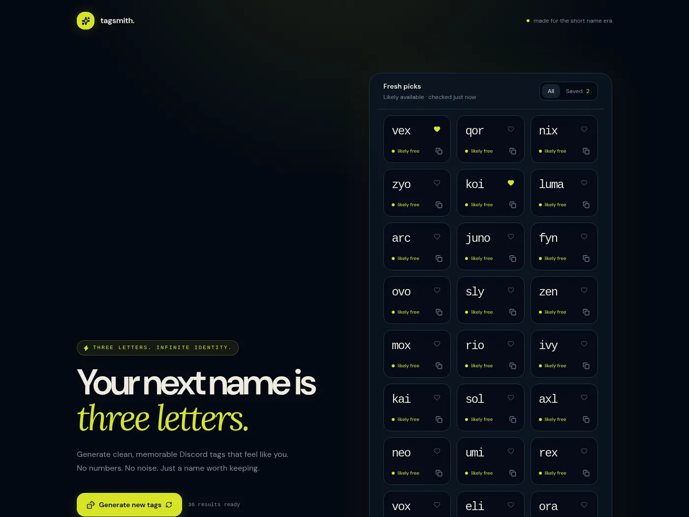 Discord Tag Finder