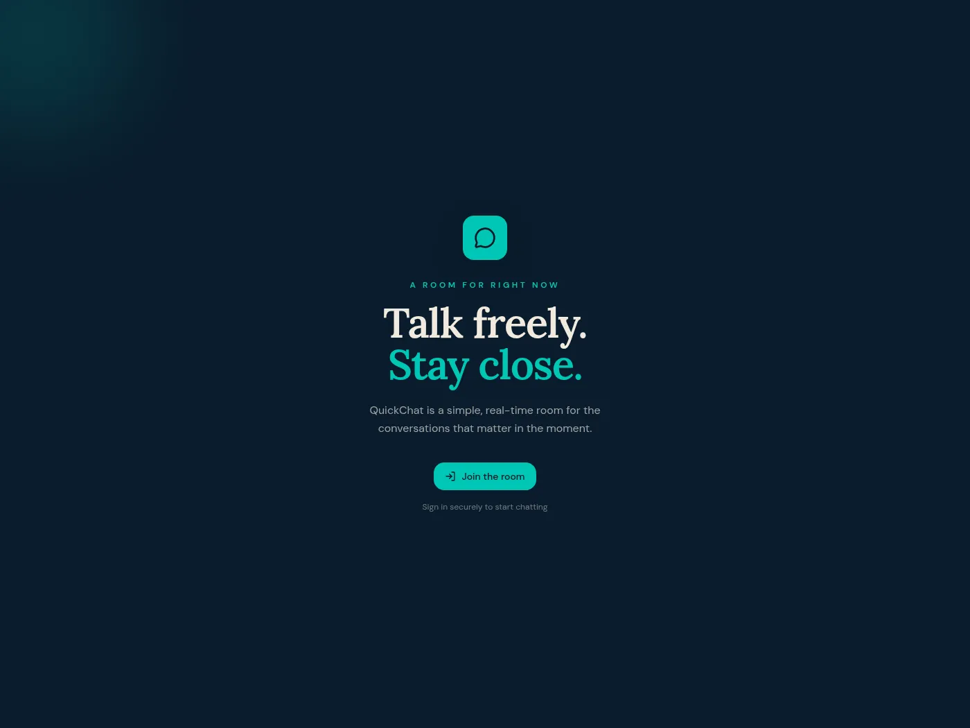 QuickChat Messenger
