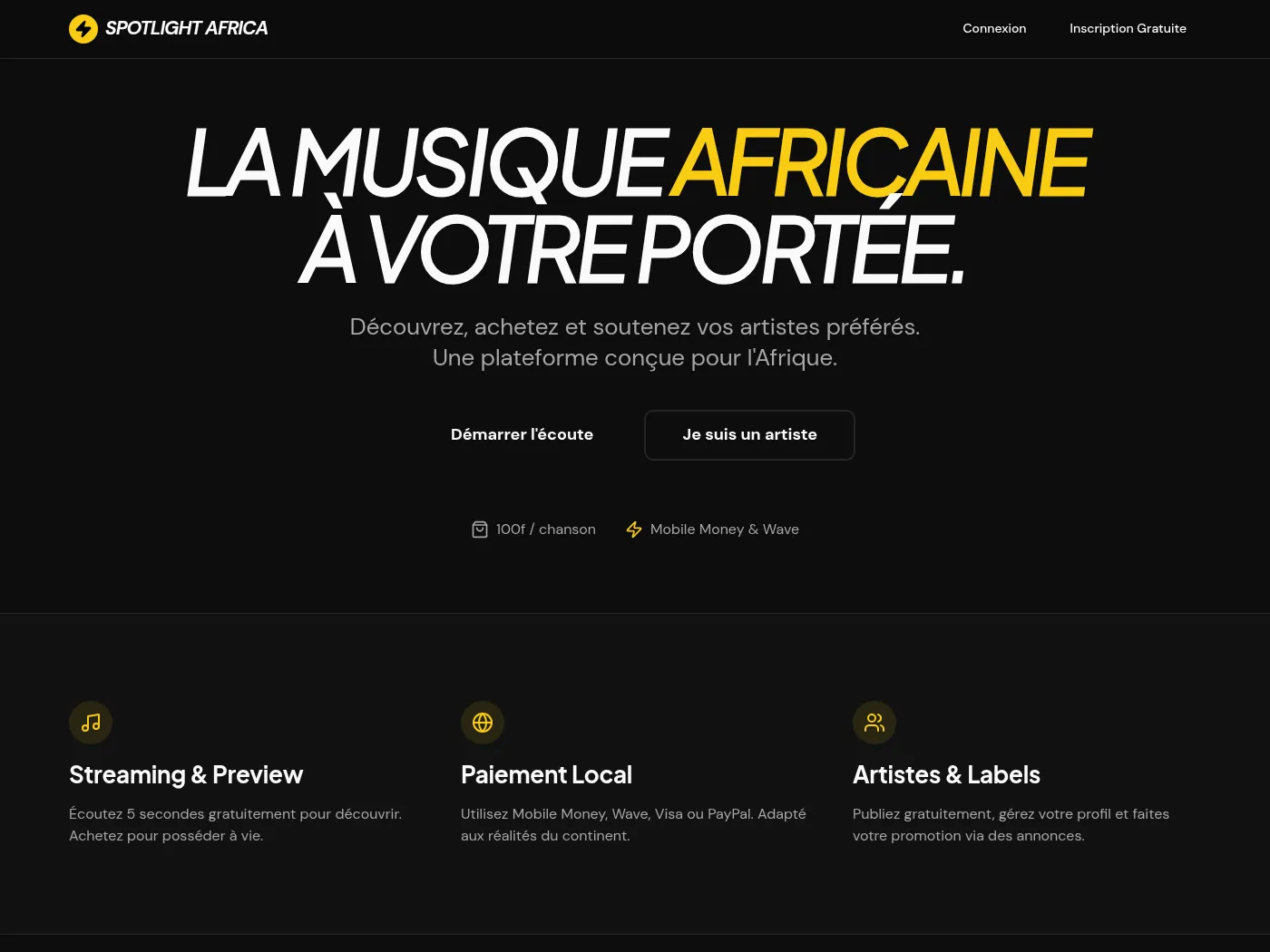Spotlight Africa