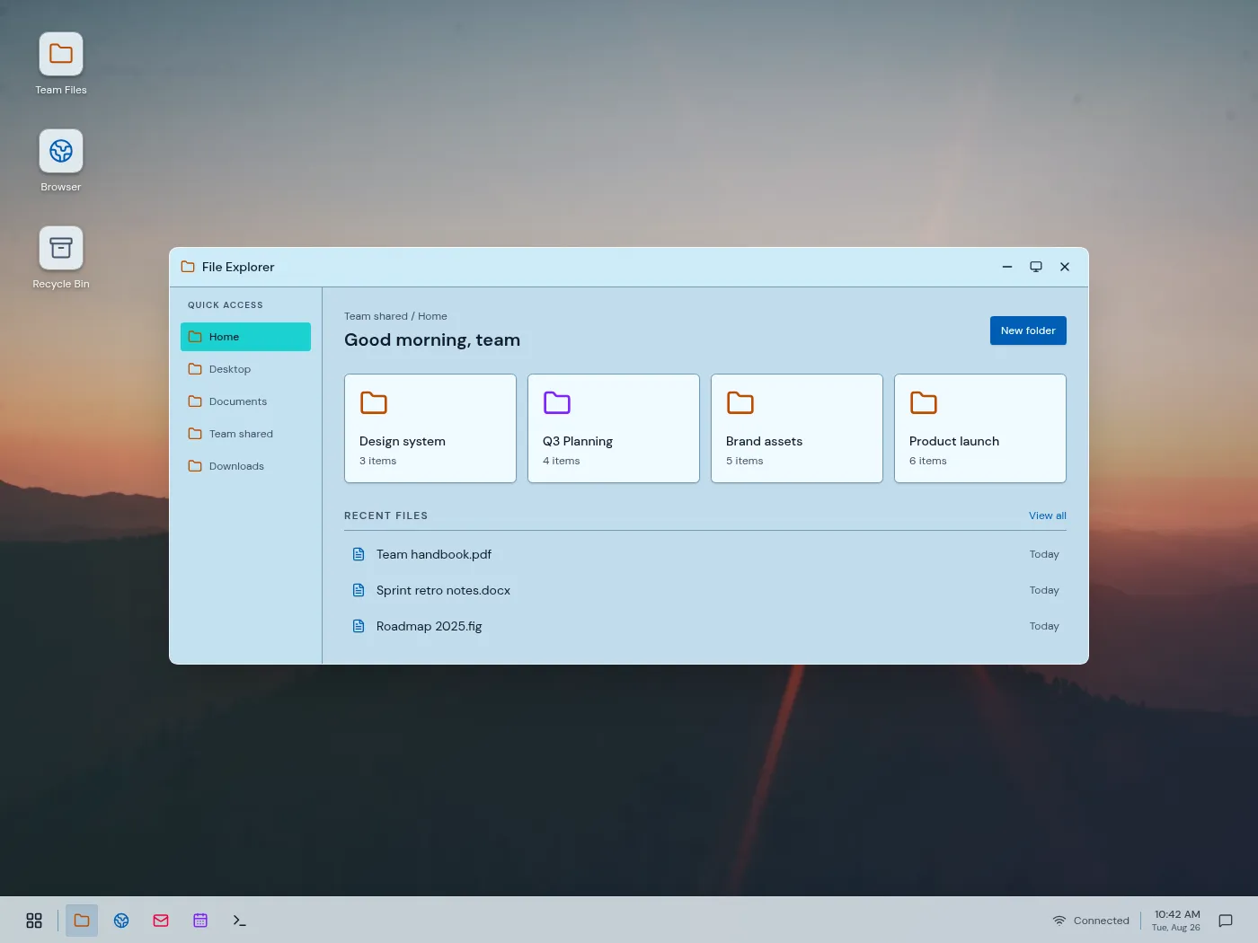 WebDesktop OS