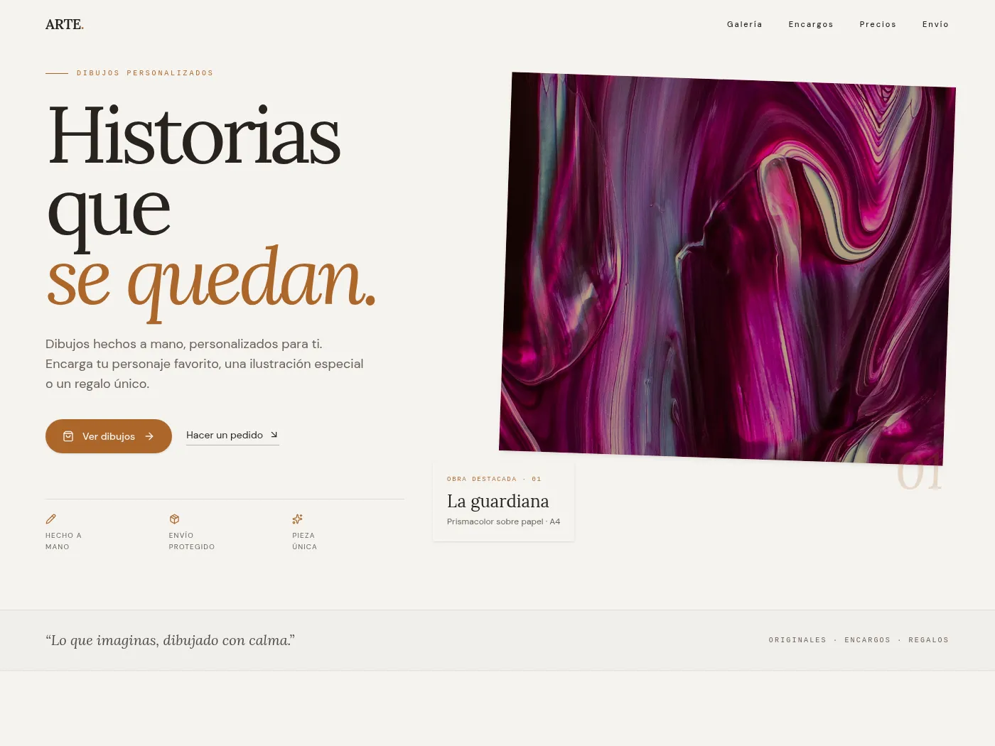 Arte Personalizado Web
