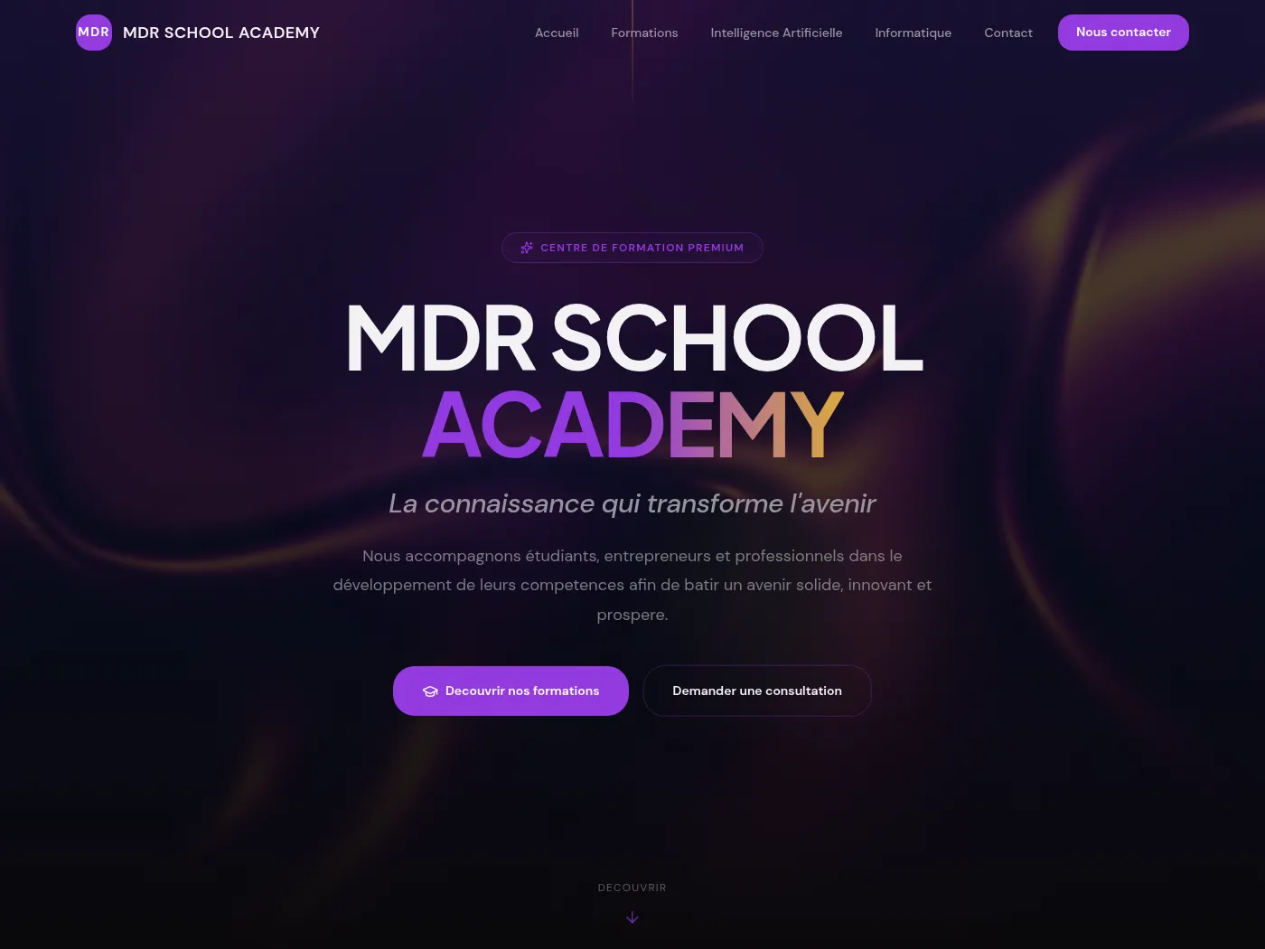 MDR Academy Premium Site