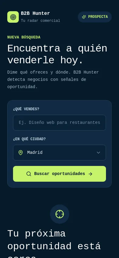B2B Hunter App