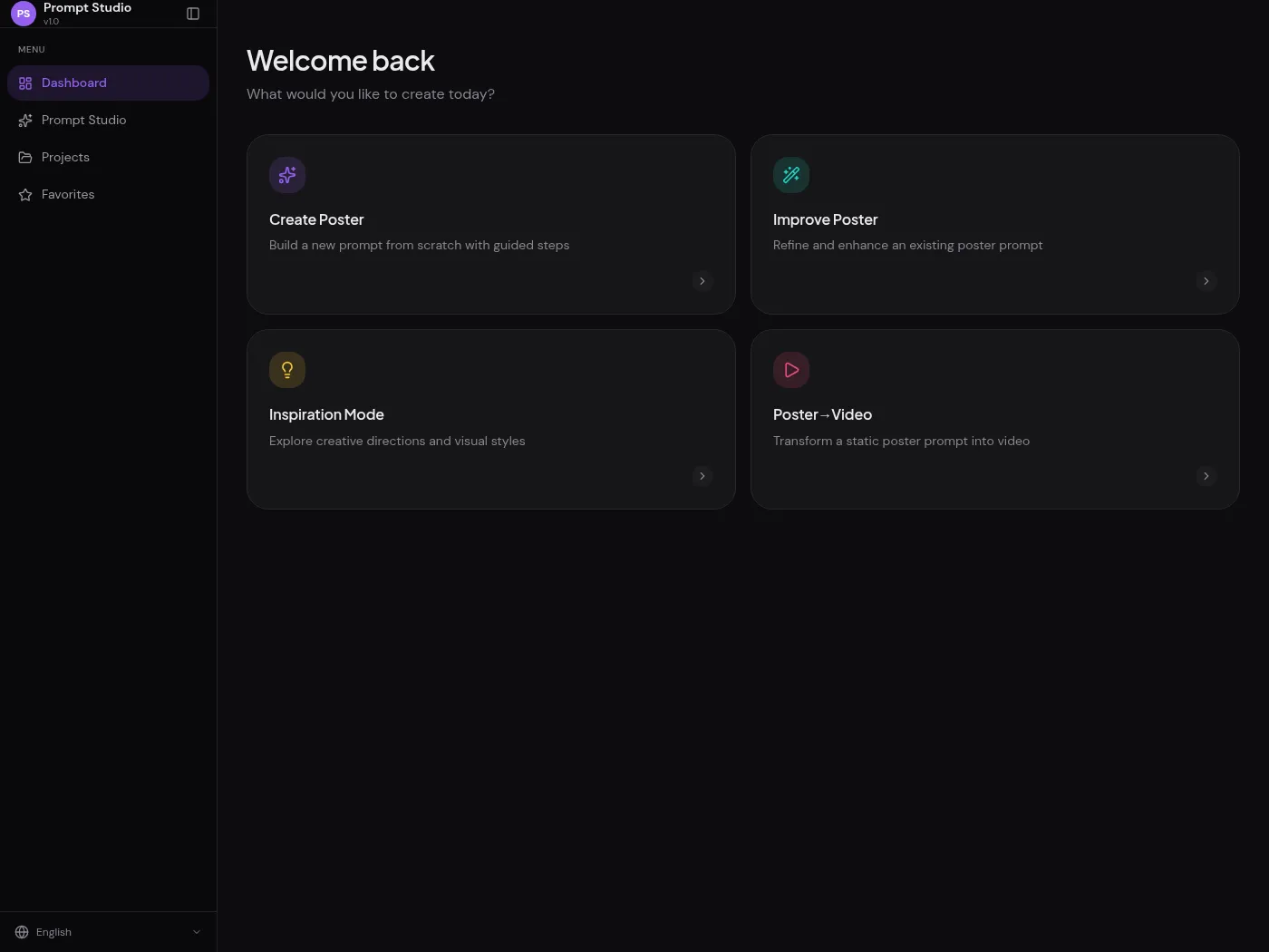 Prompt Studio SaaS
