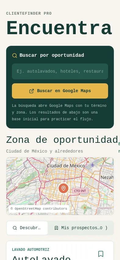 ClienteFinder Pro