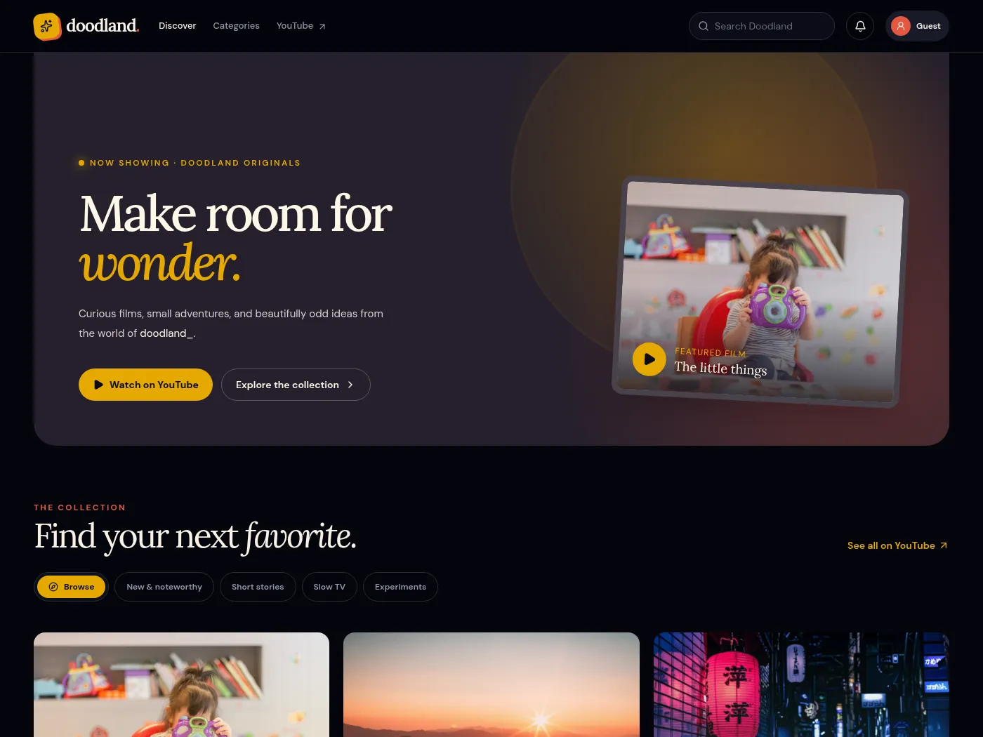 Doodland Streaming App