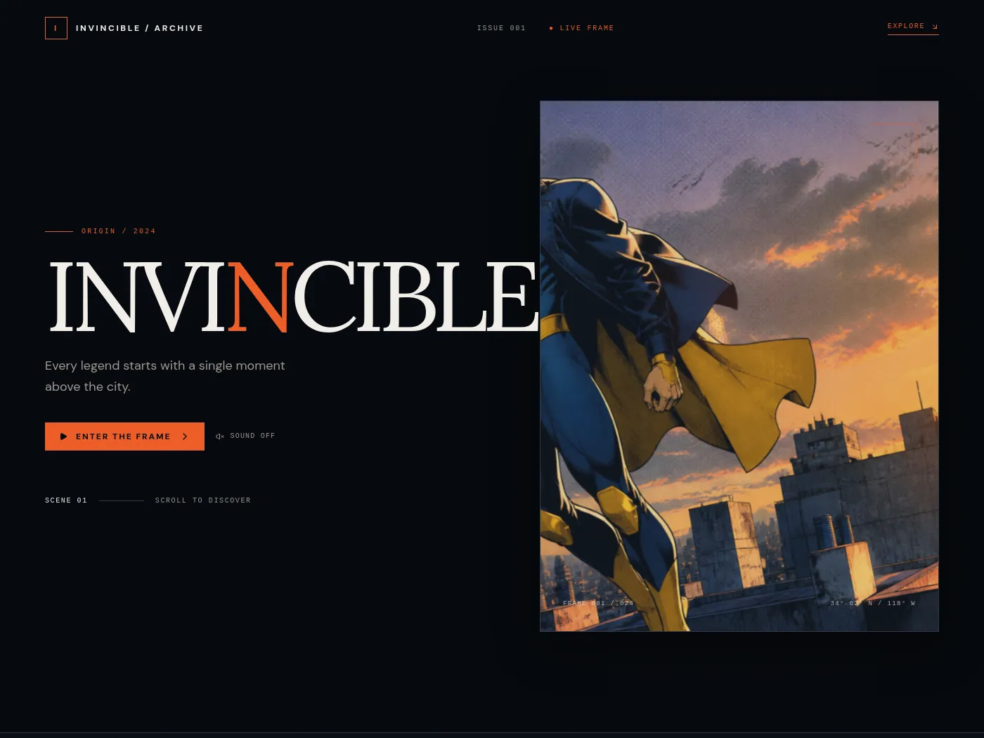 Invincible Cartoon Animation