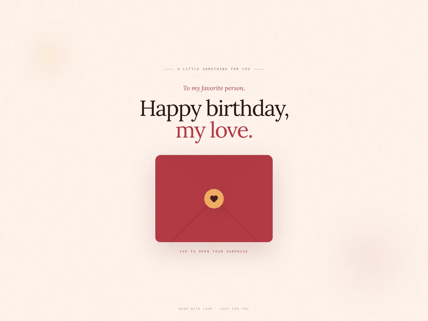 Birthday Surprise Hub