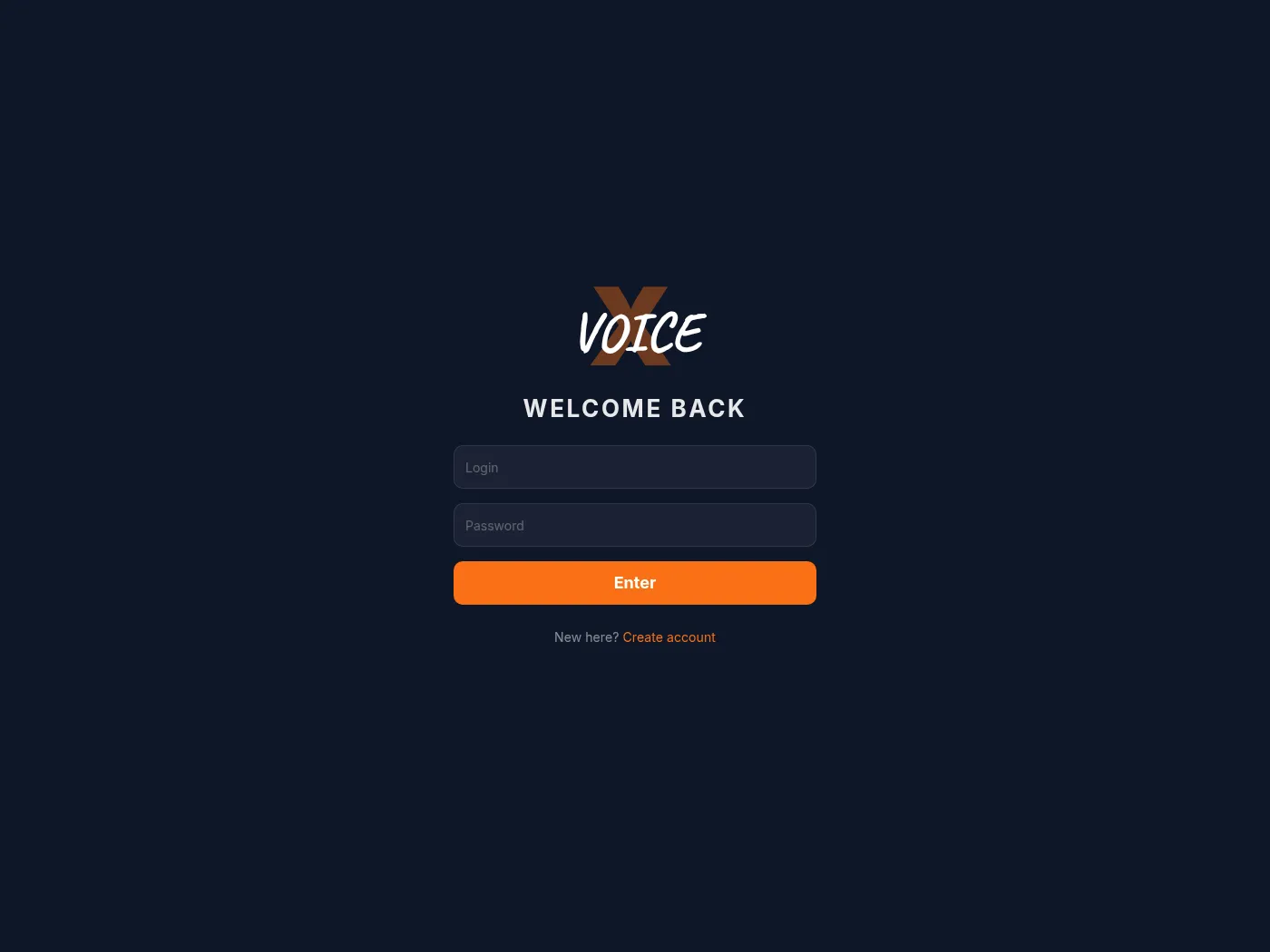VoiceX Voice Chat MVP