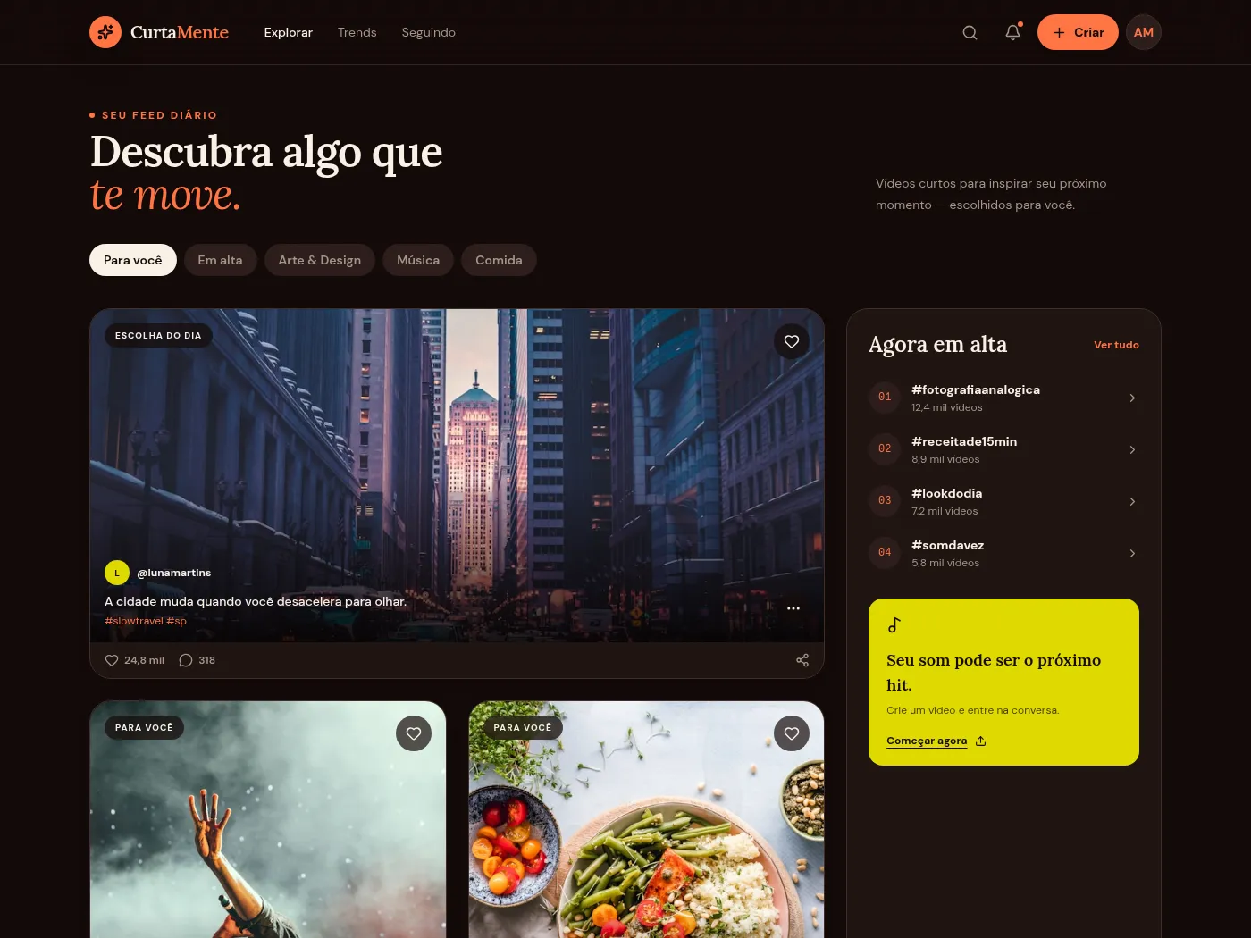 CurtaMente Video Hub