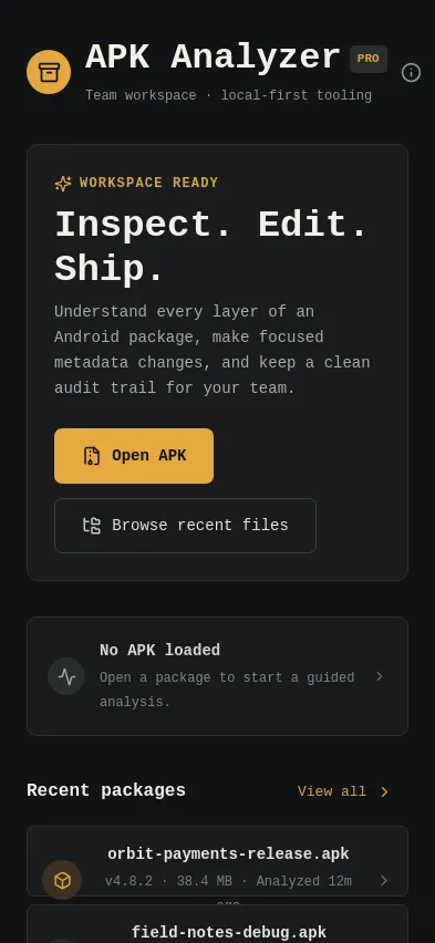 APK Analyzer Pro