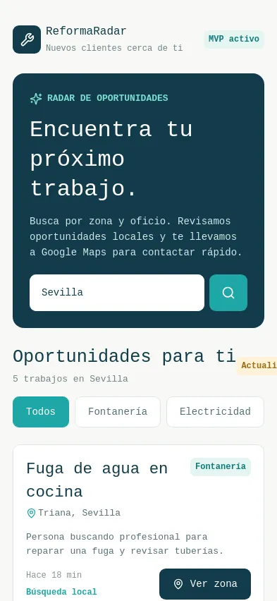 ClienteReformas App