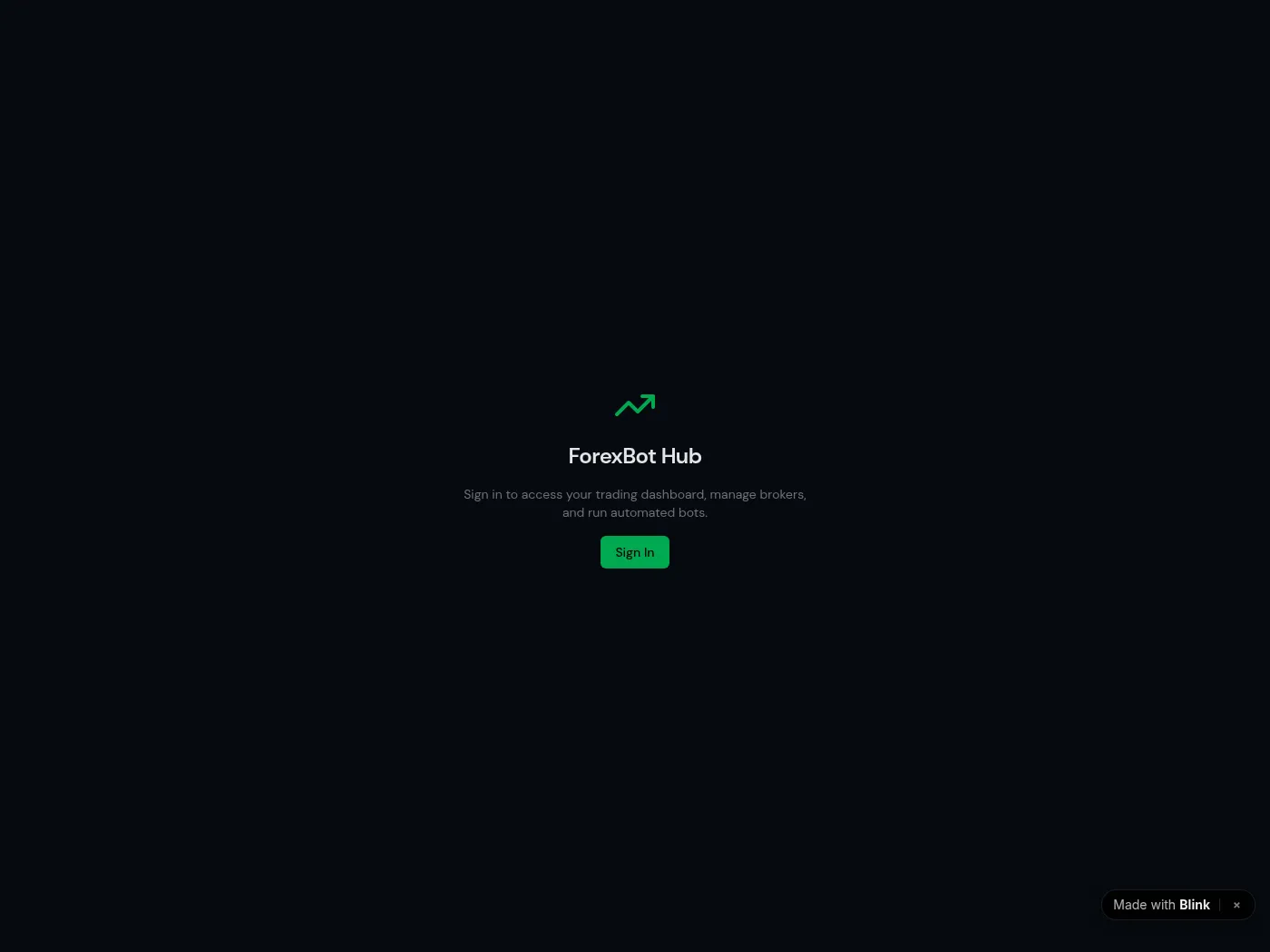 ForexBot Automation Hub