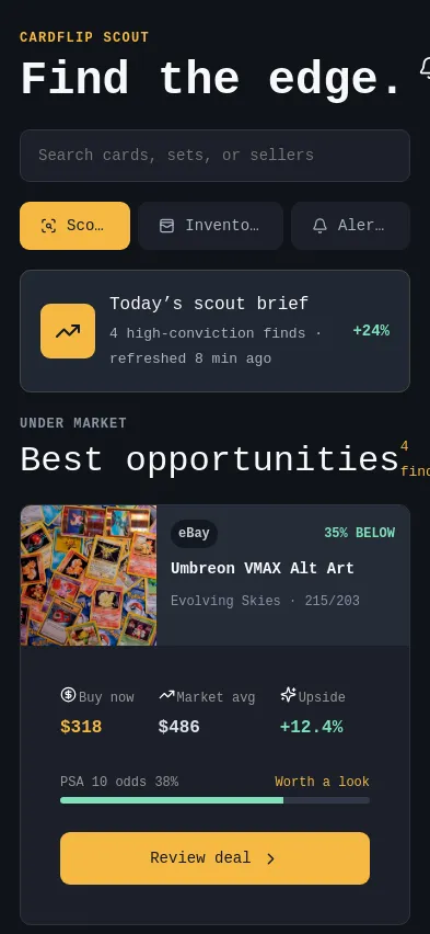 CardFlip Scout