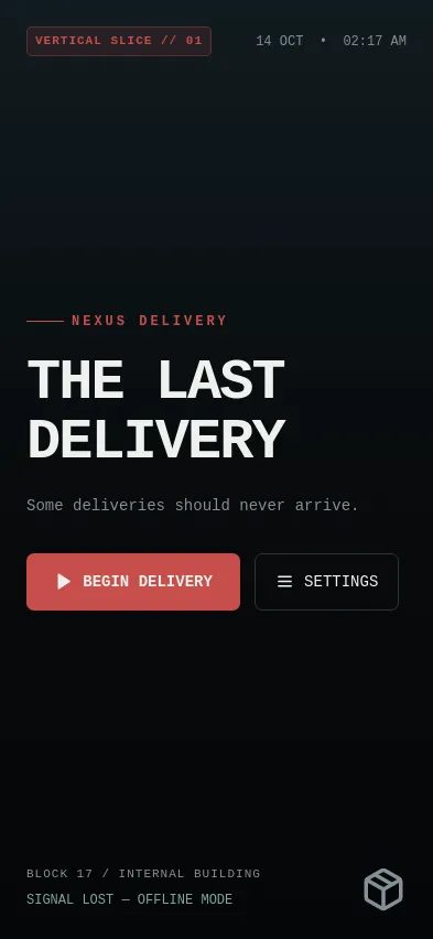 The Last Delivery