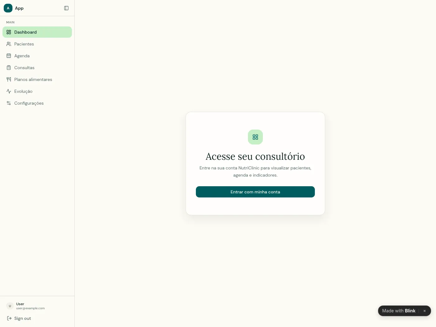 NutriClinic Pro Platform