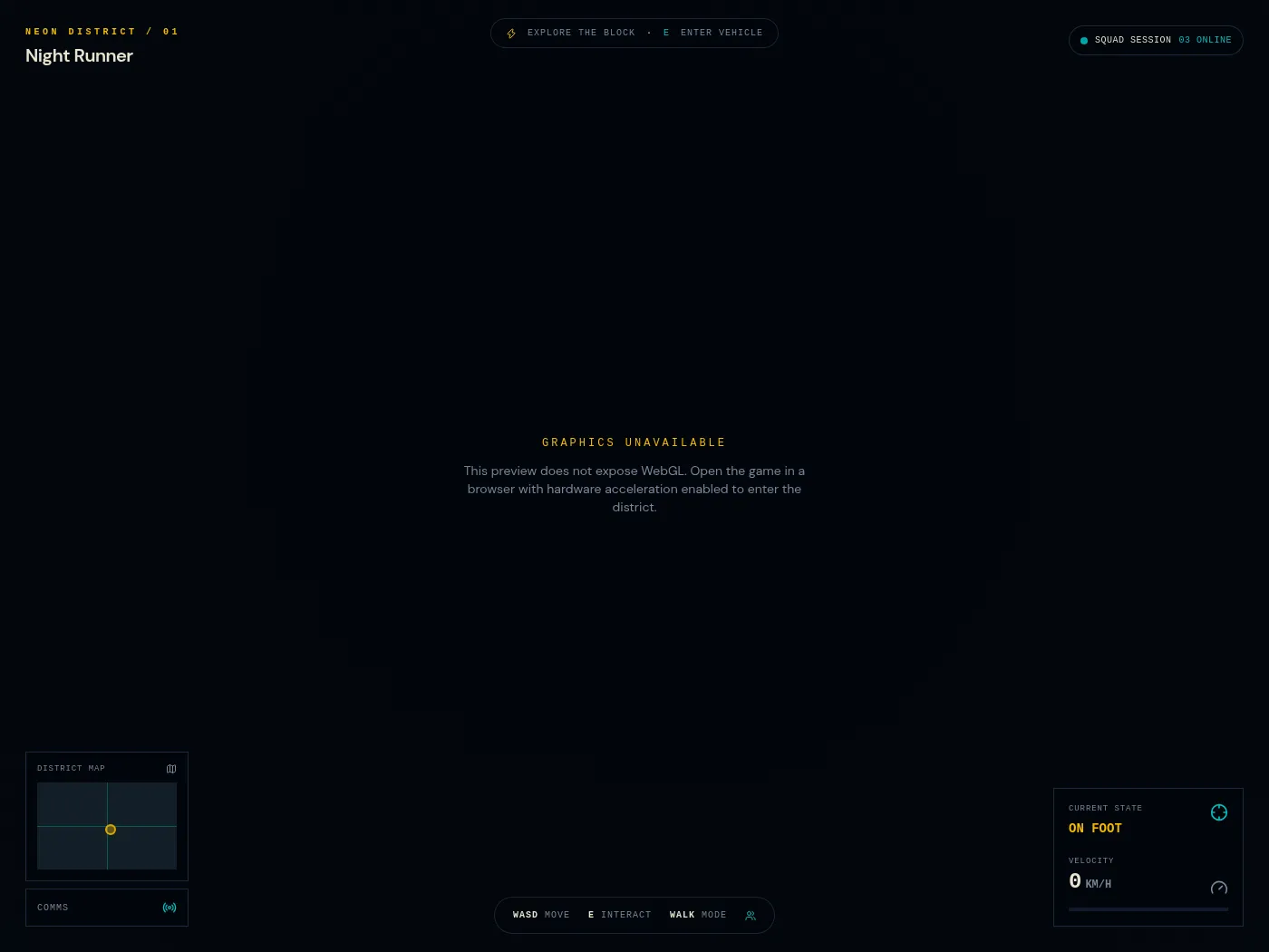 GTA 5-Style 3D Browser Game