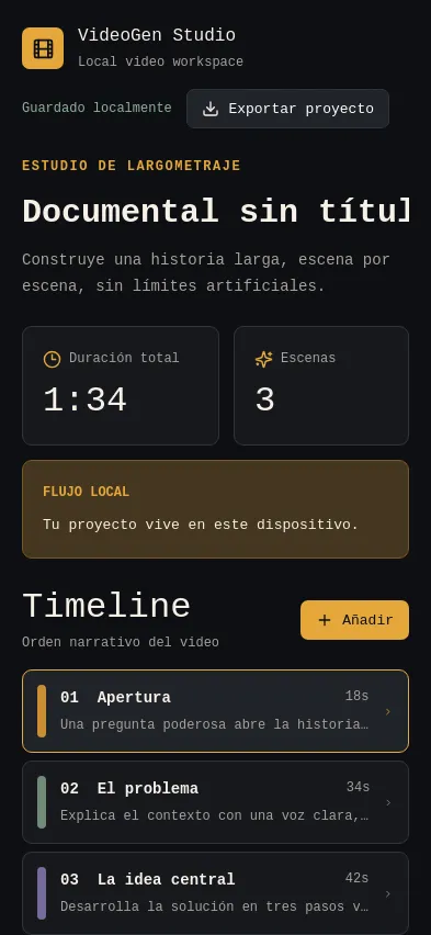 VideoGen Mobile