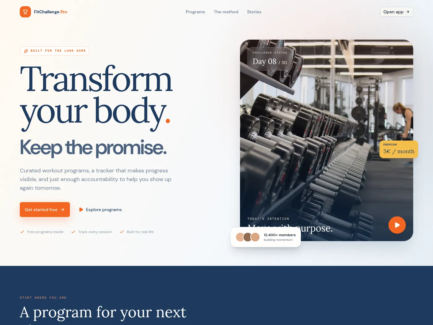 FitChallenge Pro