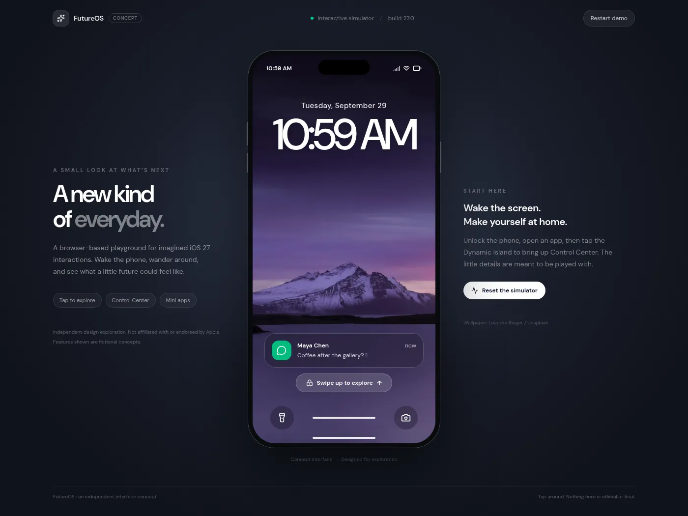 iOS 27 Simulator