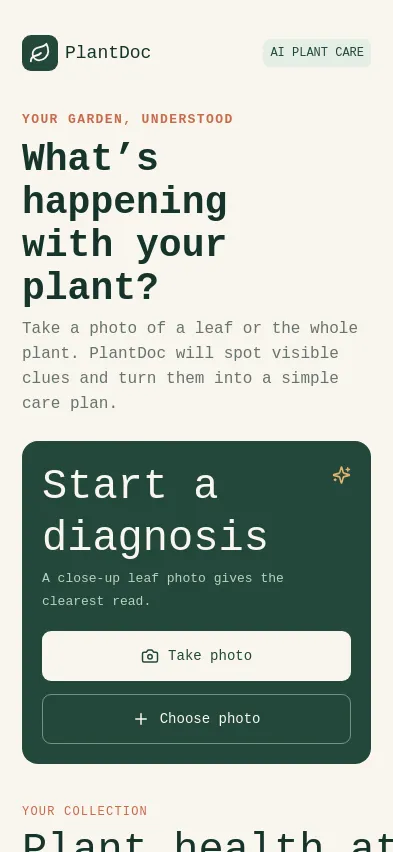PlantDoc AI App